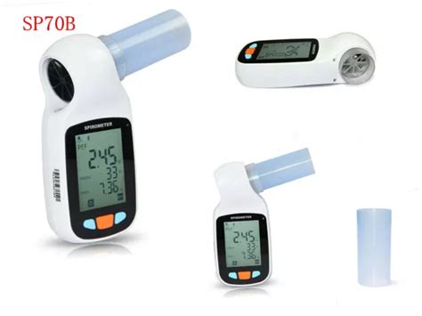 Contec Sp70b Handheld Bluetooth Digital Spirometer Pulmonary Function