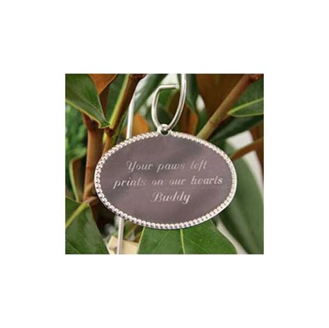 Personalized Engraved Tree Tag When Purchased With Tree Only
