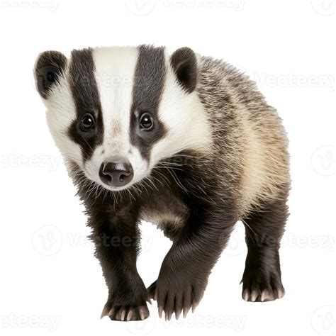 Tejón Explorador Sus Alrededores En Luz 52704815 Png