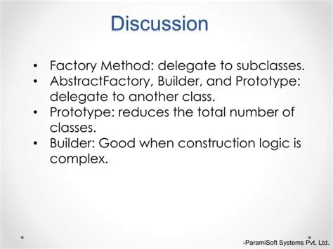 Desing Pattern Prototype Factory Method Prototype And Builder Ppt