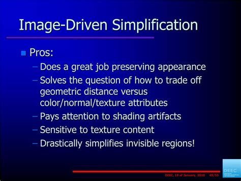Ppt 3d Mesh Simplification Powerpoint Presentation Free Download