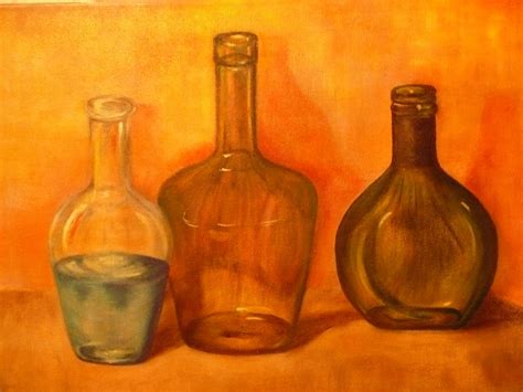 Bodegon De Botellas Pinturas Bodegas Botellas