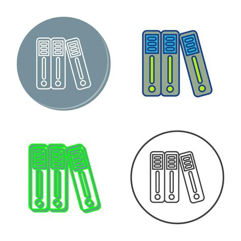 Binder Vector Icon 34180119 Vector Art At Vecteezy