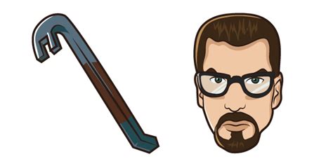 Half Life Gordon Freeman Crowbar Cursor Custom Cursor