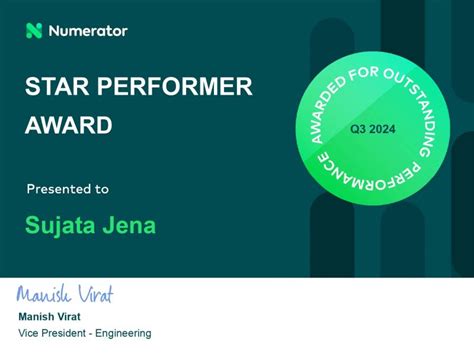 Sujata Priyadarshini Jena On Linkedin Excited To Share This Milestone Im Honored To Be