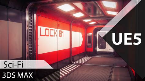 ue5 sci fi 3ds max unrealengine5 3dsmax gamedevelopement youtube