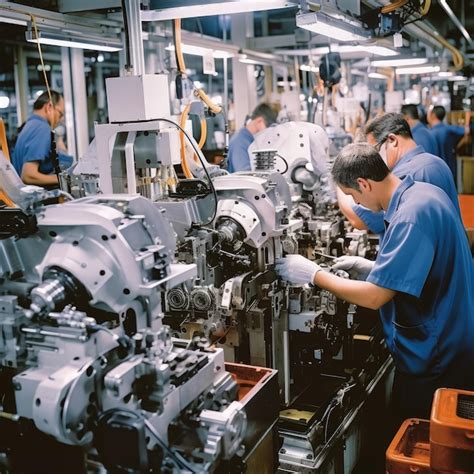 Premium Photo The Photograph Beautifully Depicts The Precision And Focus Of The Operators As