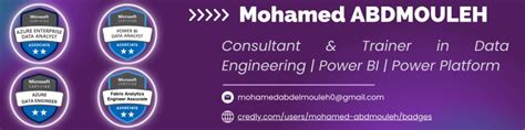 learn about power bi service mohamed abdmouleh posted on the topic