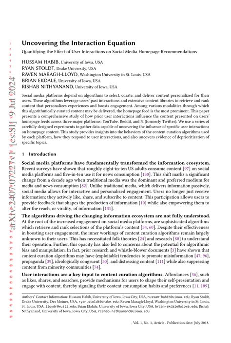 pdf uncovering the interaction equation quantifying the effect of