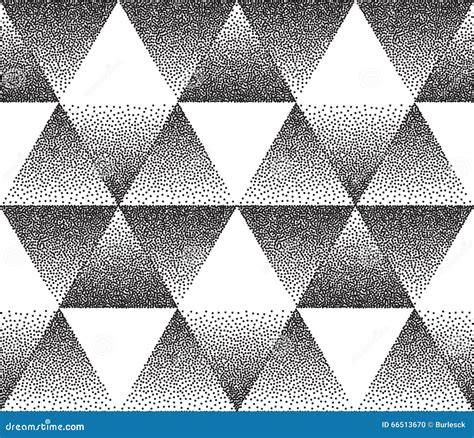 Dotted Triangular Texture Stock Vector Illustration Of Abstract 66513670