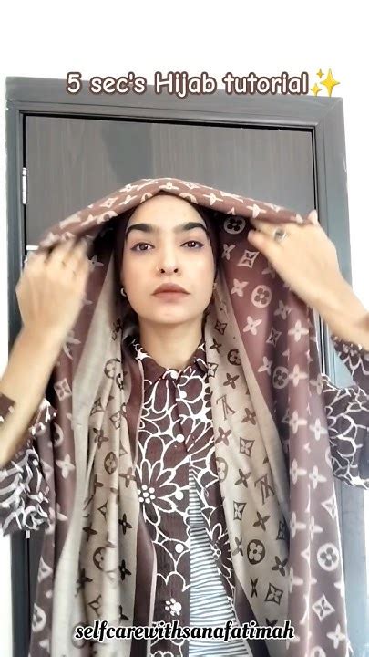 5 Secs Hijab Tutorial Part 5 Shorts Hijab Hijabmodern Hijabstyle