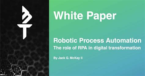 Robotic Process Automation