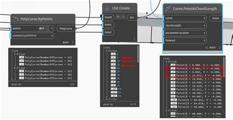 dynamo how to divide a polyline into exact point locations autodesk