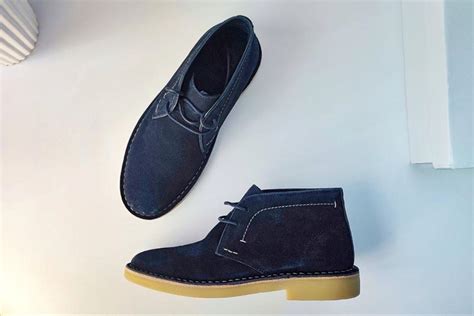 Ботинки натуральний замш сині — ціна 1700 грн у каталозі Чоботи Купити чоловічі речі за