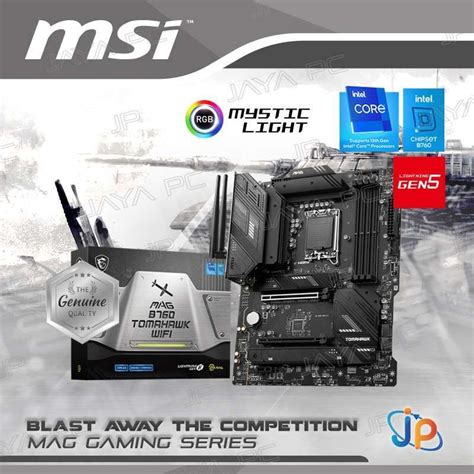 Promo Motherboard Msi Mag B760 Tomahawk Wifilga1700b760ddr5usb32