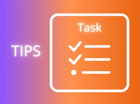 tasks in perfony perfony