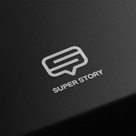 슈퍼스토리 로고 콘테스트 슈퍼스토리 주식회사 디자인 의뢰는 라우드소싱 로고 디자인 로고 디자인