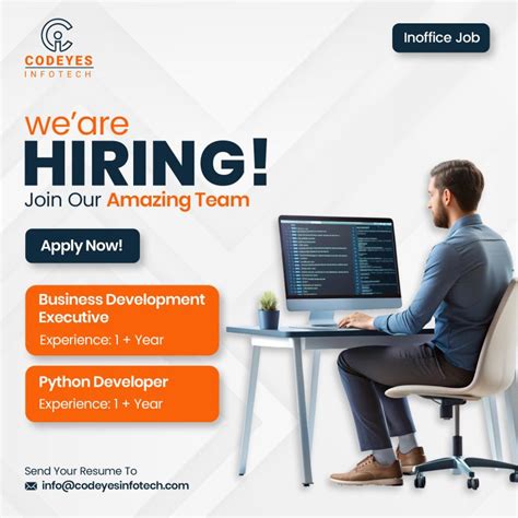 Codeyes Infotech On Linkedin Hiring Businessdevelopment