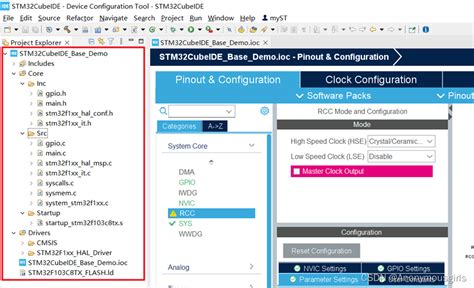 Stm32cubeide基础学习 基础外设初始化配置stm32ide警告此外围设备没有要配置的参数。 Csdn博客