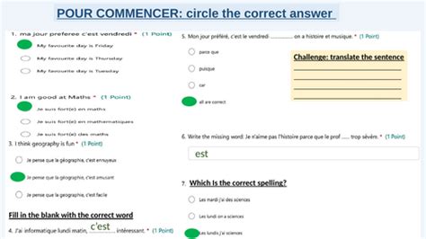 Year 7 School Revision Teaching Resources
