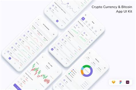 Crypto Currency App Ui Kit Graphic By Betush · Creative Fabrica