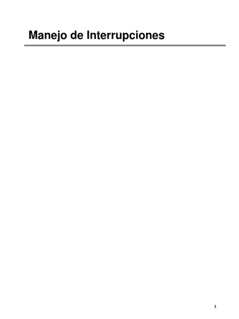 7 manejo de interrupciones pic pdf microcontrolador hardware de