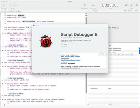微软脚本调试工具：script debugger for mac 哔哩哔哩