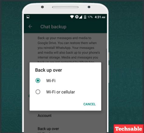 How To Backup And Restore Whatsapp Chat On Google Drive Techsable
