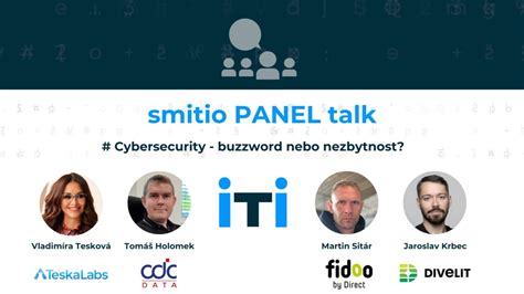Smitio Panel Talk Cybersecurity Buzzword Nebo Nezbytnost Youtube