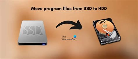 How To Move Program Files From SSD To HDD In Windows
