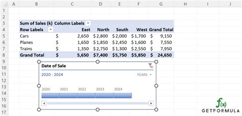 Adding Timelines To Pivottables In Excel A Comprehensive Guide Getformula