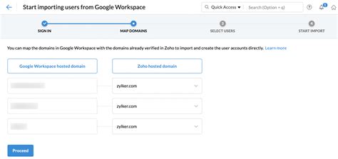 How To Migrate Data From G Suite Zoho Mail