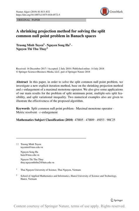 A Shrinking Projection Method For Solving The Split Common Null Point Problem In Banach Spaces