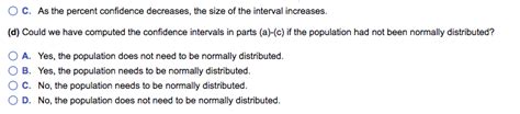 Solved A Simple Random Sample Of Size N Is Drawn From A Chegg