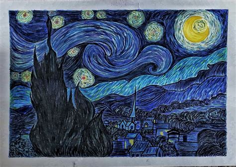 Gogh the starry night 고흐의 별이 빛나는밤 별이 빛나는 밤