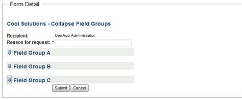 Howto Pimp My Form With Jquery Collapse Field Groups Identity Manager Netiq Tips