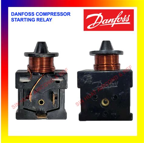 Danfoss Starting Relay Danfoss Secop Fridge Freezer Compressor Lazada