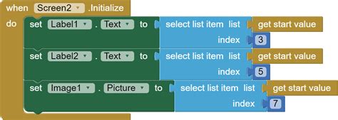 problem passing start value on screen from colin list view mit app