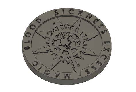 Free Stl File Chaos Objective Token ♟・3d Printable Model To Download・cults