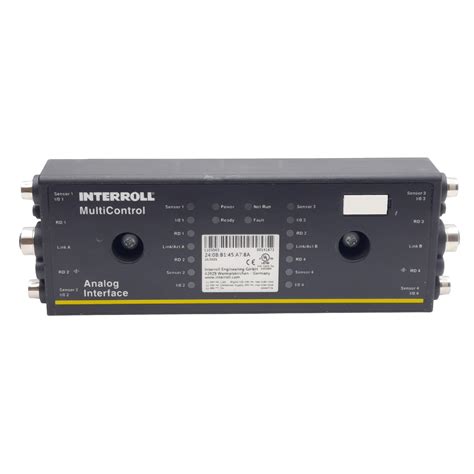 Interroll 1103563 Multicontrol Analog Interface For Rollerdrive 24vdc Interroll 1103563 Multicontrol Analog Interface For Rollerdrive 24vdc