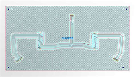 Layer Rigid Flex PCB With Blind Vias PCB Manufacturer MADPCB