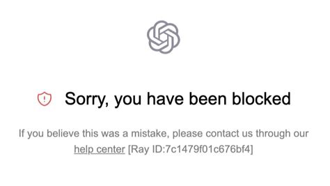 How To Fix Sorry You Have Been Blocked” In Chatgpt Followchain