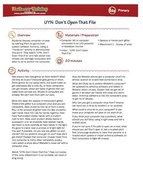Don T Open That File Avoiding Malware TPT