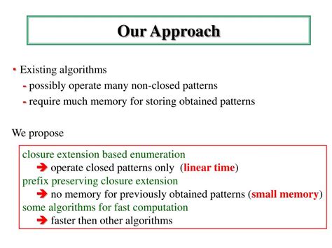 Ppt An Efficient Algorithm For Enumerating Closed Patterns In