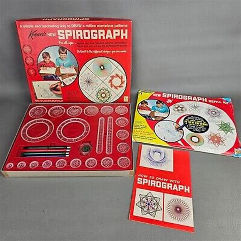 Vintage Kenners New Spirograph No 401 1967 Refill Kit Online