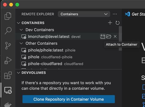 synology docker vscode