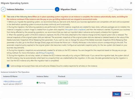 Linux Operating System Migration Server Migration Center Alibaba Cloud Documentation Center