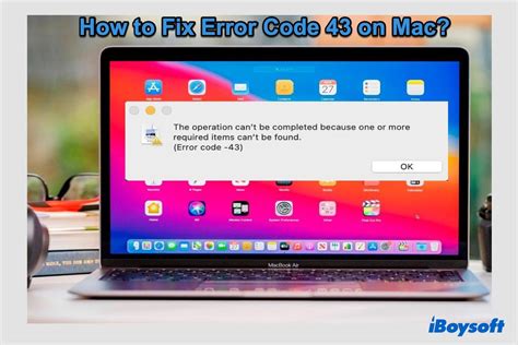 Fix Error Code 43 When Copying Files And Deleting Documents