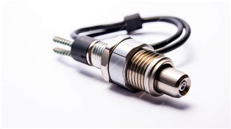 Premium Photo Modern Oxygen Sensor Design On White Background