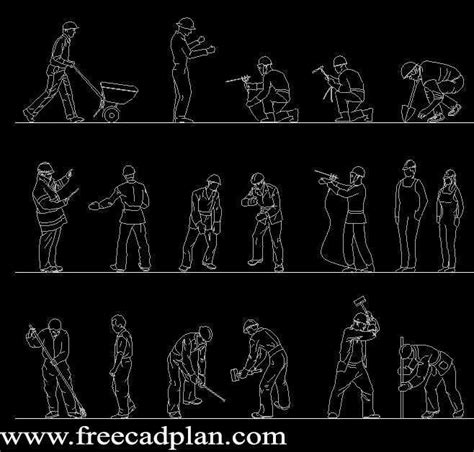 Man Working Drawing In Autocad Dwg Free Cad Plan Working Drawing